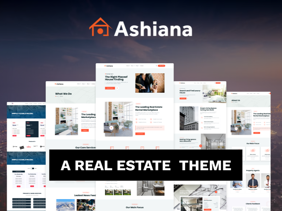 Ashiana Theme by FastestThemes